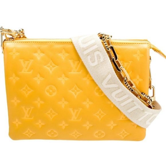 Louis Vuitton | Bags | Authentic Louis Vuitton Yellow Sunflower Coussin ...